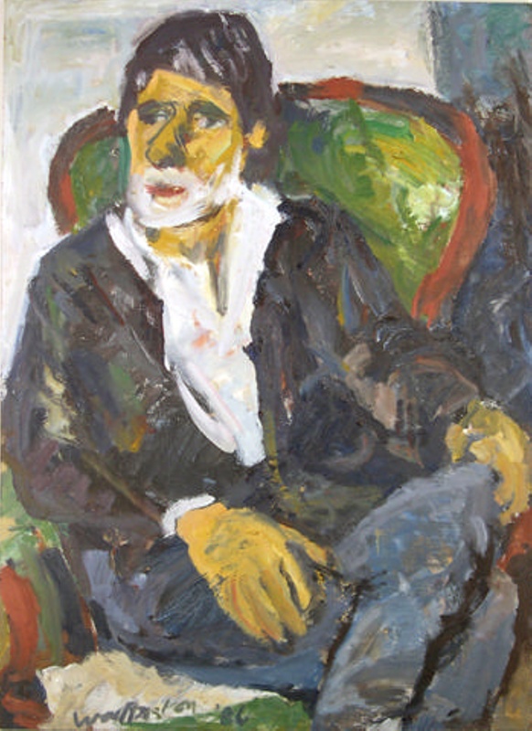 Portrait of Austin Davies; Toss WOOLLASTON; 1986; 778 - The Suter Te ...