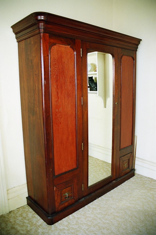 Toona Australis Wardrobe; Brain, Joseph Denham (1841-1924); c. 1895 ...