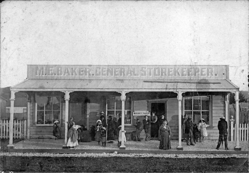 M.E.Baker. General Storekeeper; circa 1920's; X001.53.3 | eHive