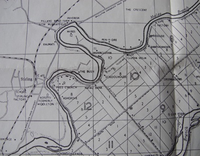 Map, Survey Map, Stirling-Inch Clutha District ; Otago Catchment Board ...