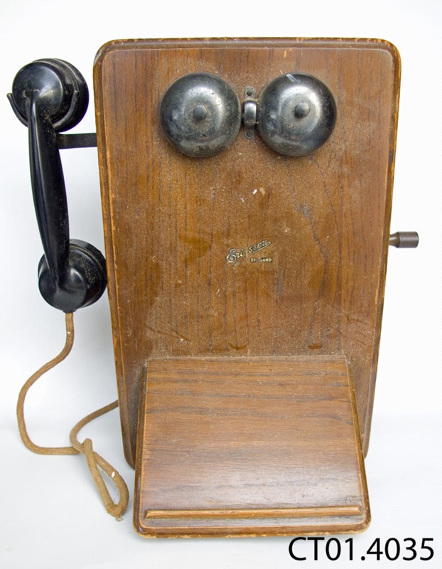 Telephone, wall; L. M. Ericsson & Co; CT01.4035 | eHive