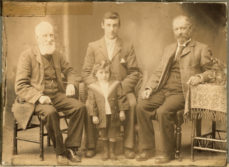 Photograph [Four Generations of the Geddes Family]; [?]; [?]; CT79 ...