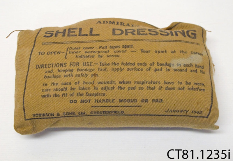 Dressing, field; Robinson & Sons Ltd; January 1945; CT81.1235i | eHive