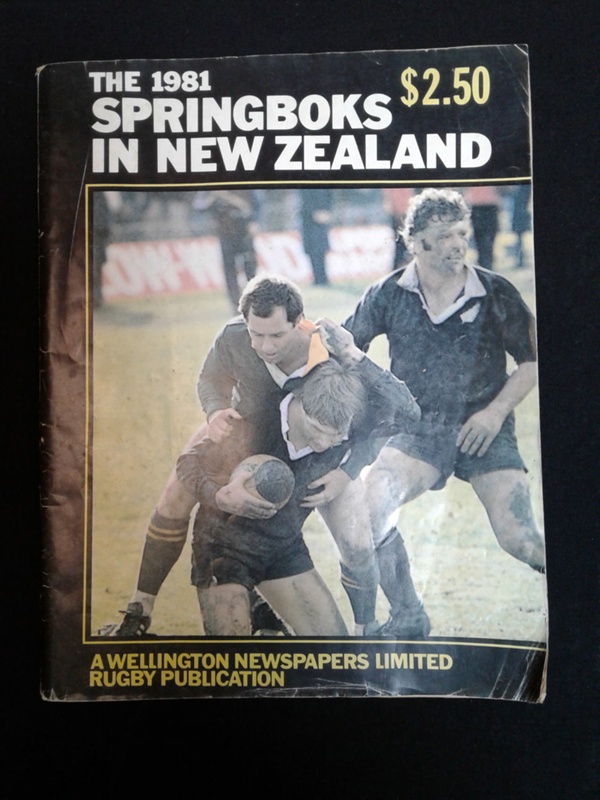 Booklet, Springboks in New Zealand, 1981; Ian Gault; 1981; 0000.0681 ...