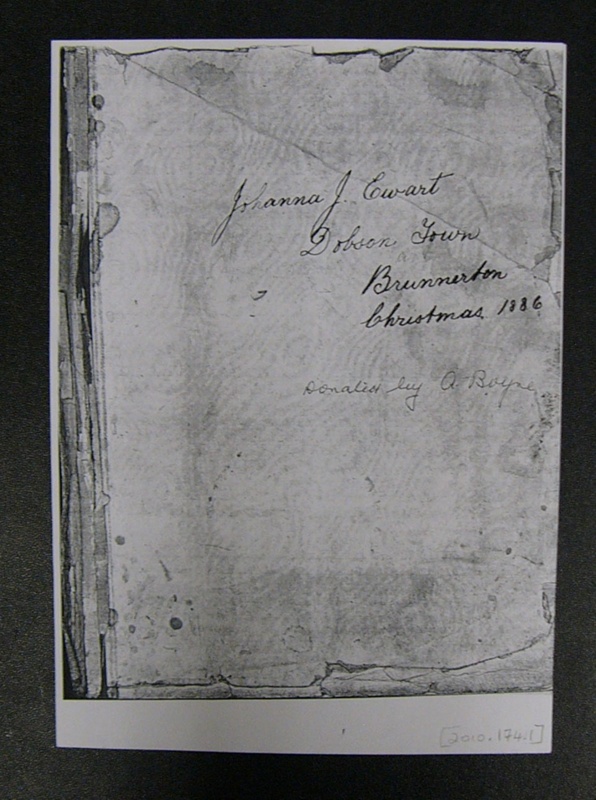 Genealogical document, Ewart Family History; Owen, Kris; 2004; 2010.174 ...