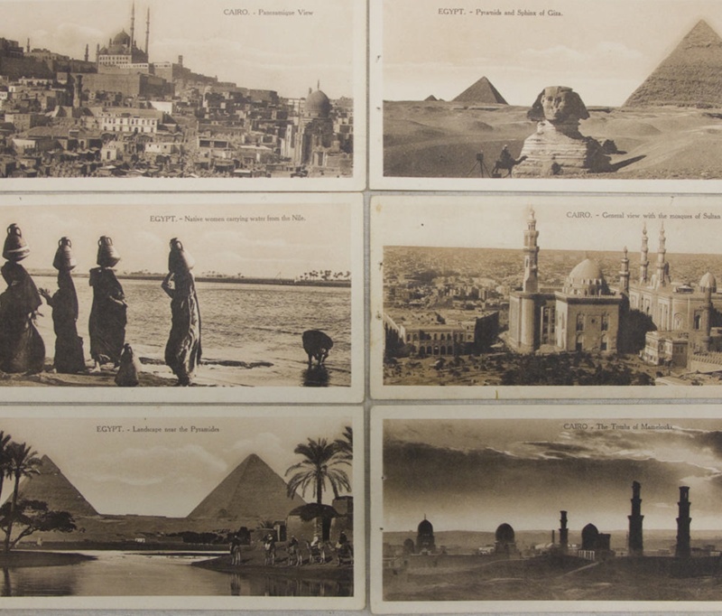 Postcards, from Egypt, WWI; Charles Hayward; 1915; CT78.808 | eHive