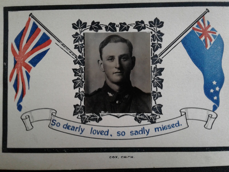Frank Heaps, WW1 Memorial Card.; 1918; 0000.0115 | eHive