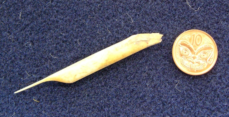 Awl; pre-1800; Oceania, New Zealand, South Island, The Catlins ...