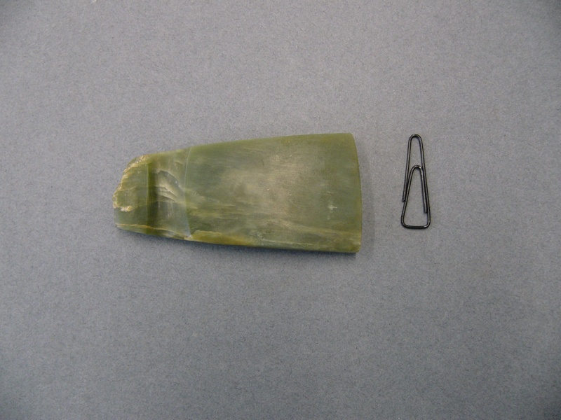 Greenstone adze; -; 0000.1096 | eHive