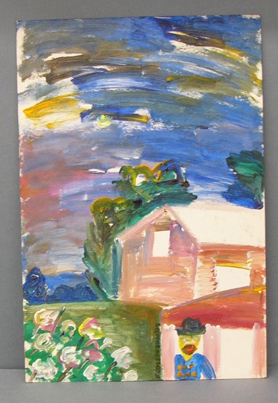 Painting: "Fat Pine 1987" by Fergus Collinson; Collinson, Fergus (Mr ...