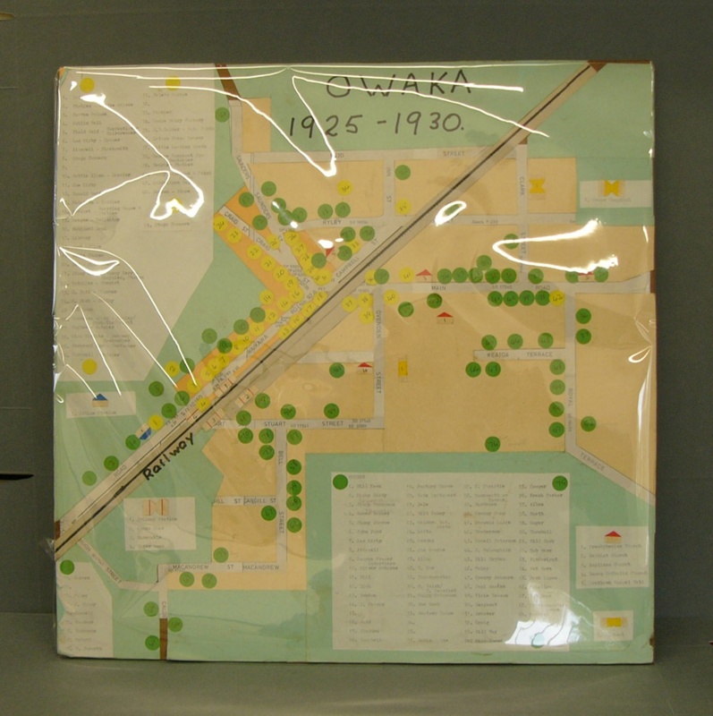 Map of Owaka 1925-1930; c 1930; 0000.2308 | eHive