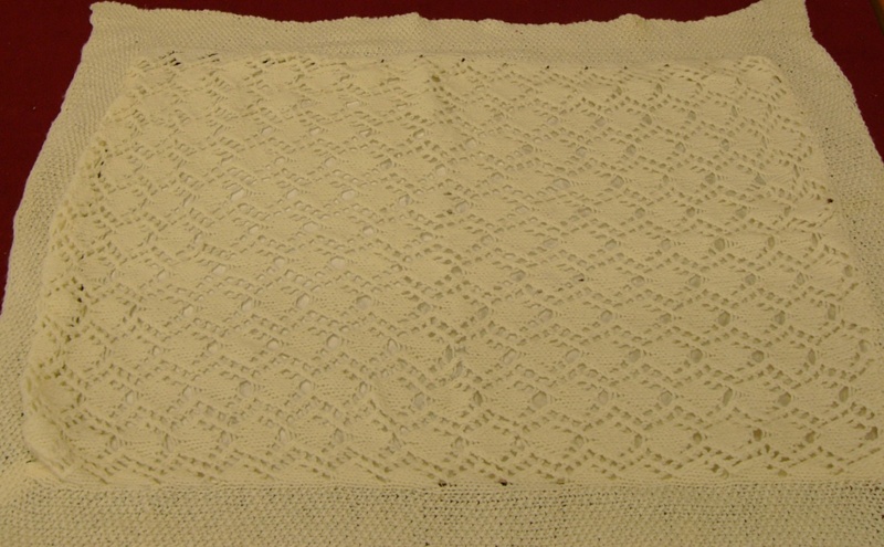 Knitted pram cover; -; CT07.4701C | eHive