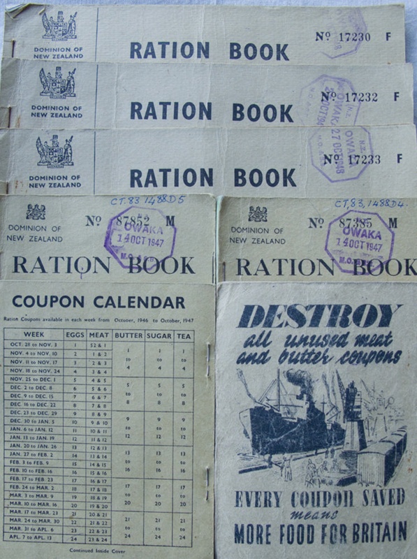 Ration Card, 1947; c1940s; CT83.1488d, h, g | eHive