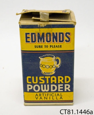 Box, custard powder; T J Edmonds Ltd; [?]; CT81.1446a | eHive