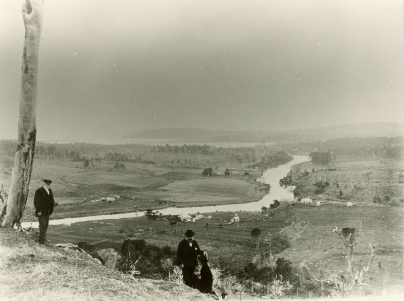 Photograph [Owaka River from Osborne Hill]; [?]; 1908; CT89.1888.14 | eHive