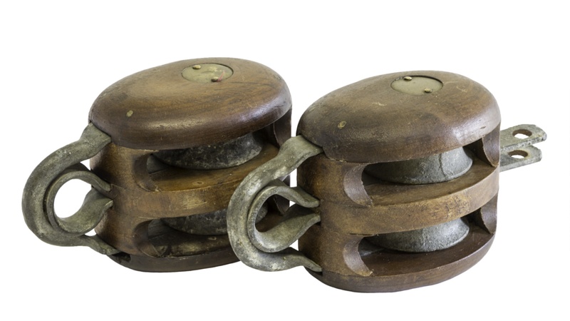 Shipping Rigging Blocks x 4; 775 on eHive