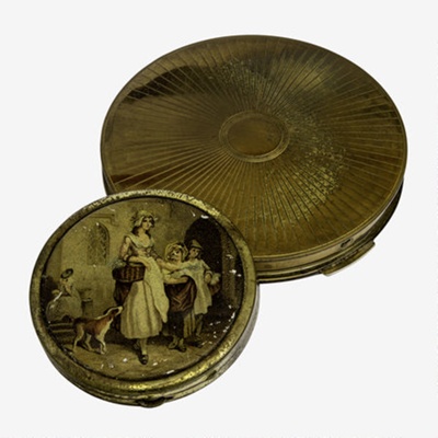 Powder Compacts x 2; 17-18 | eHive