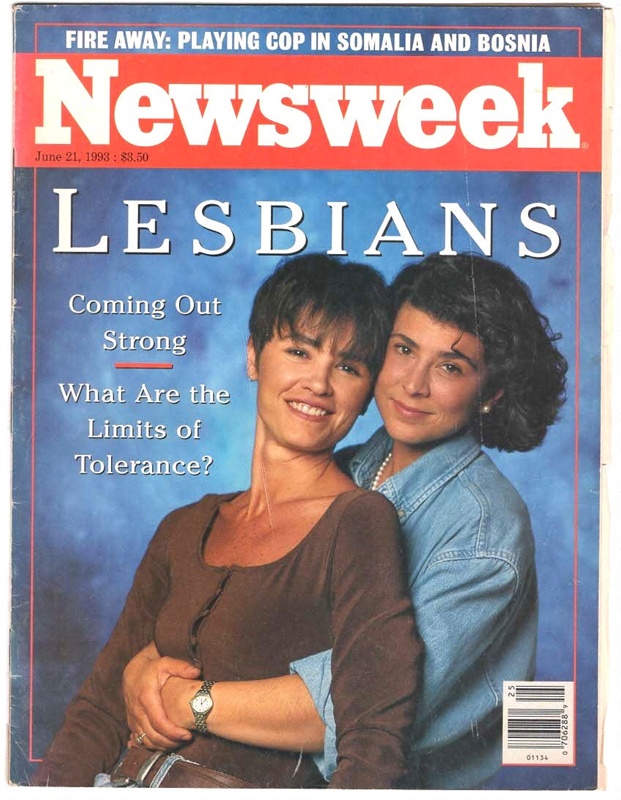 Publication, Newsweek, 'Lesbians' edition; Newsweek Magazine (USA ...