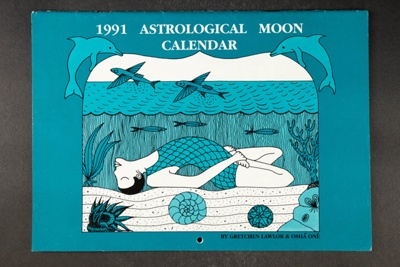 1991 Astrological Moon Calendar, Gretchen Lawlor; Gretchen Lawlor; 1990 ...