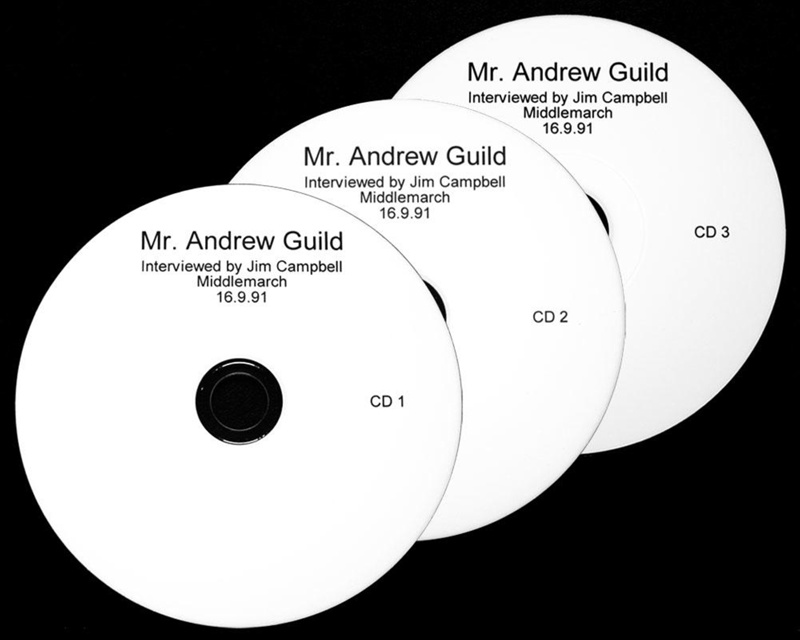 Recording; Disc, Compact [Mr Andrew Guild]; Campbell, James Ross (Jim ...