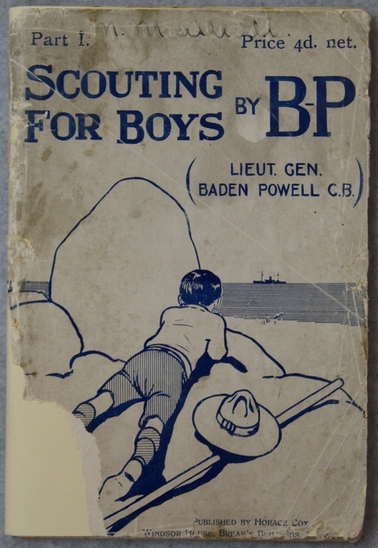1908 original issue of Scouting for Boys | eHive