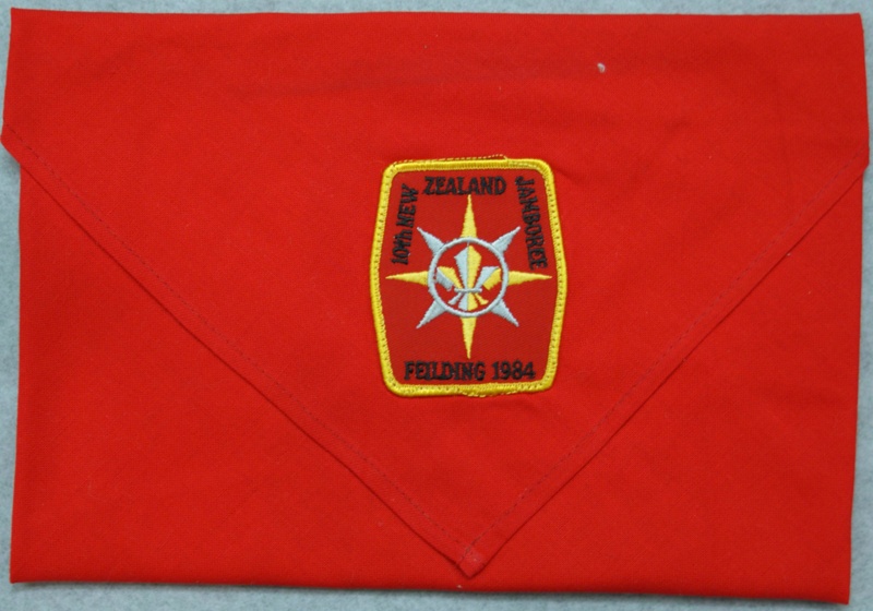 1984 10th Scout Jamboree scarves | eHive