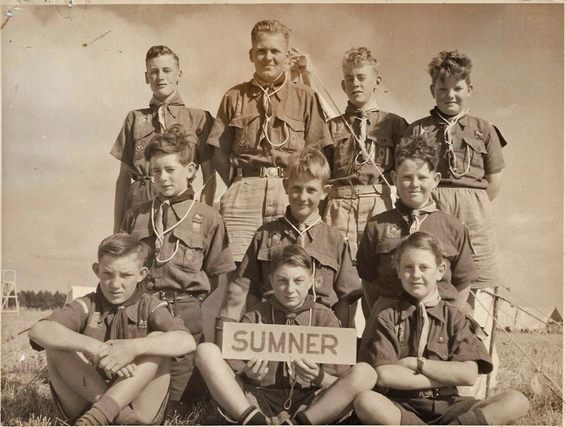 1954 Sumner Scout Troop at the Canterbury Jamborette | eHive