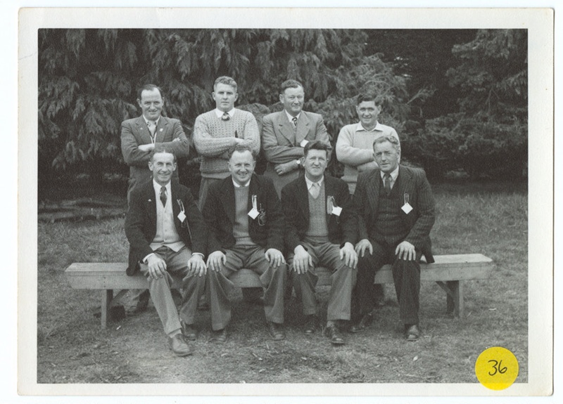 Photograph, Edendale Rugby Team Reunion ; Warren Studios, Invercargill ...