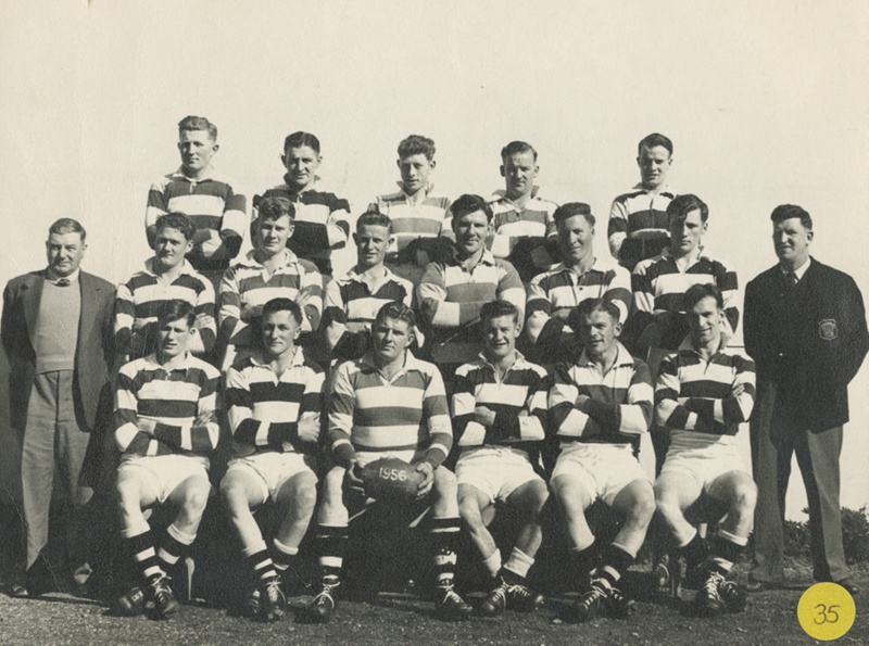 Photograph, Edendale Rugby Football Club, Senior Fifteen 1956; Unknown ...