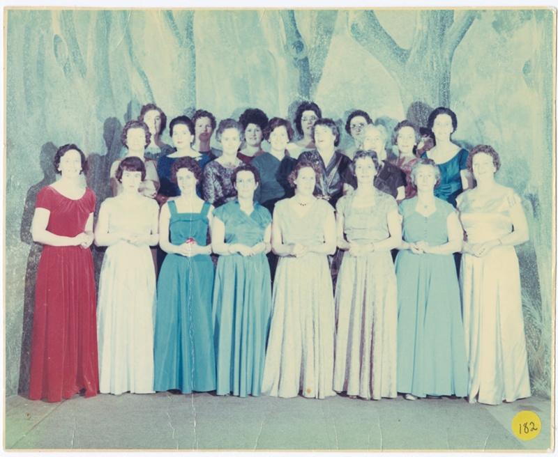 Photograph, Edendale WDFF Choir; Film Kraft; 1950; WY.0000.790 | eHive