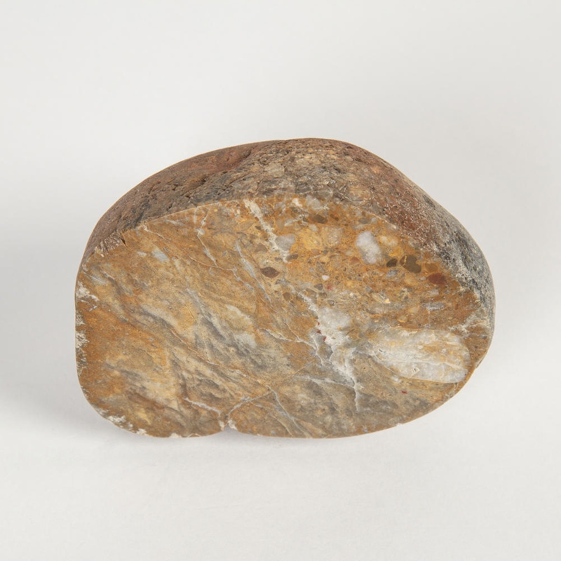 Geology Specimen, Quartzite with Metaconglomerate ; rock, metamorphic ...