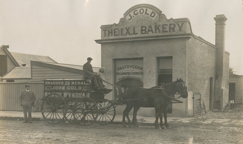 Photograph, The J. Gold I.X.L Bakery; Unknown photographer; 1900-1910 ...