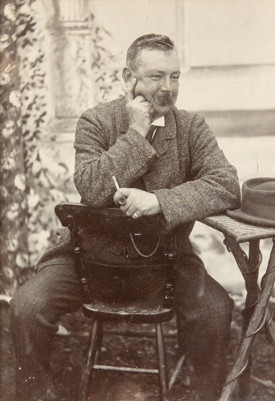 Photograph, Framed Dr Stockwell; Unknown photographer; 1887; WY.2003.11 ...