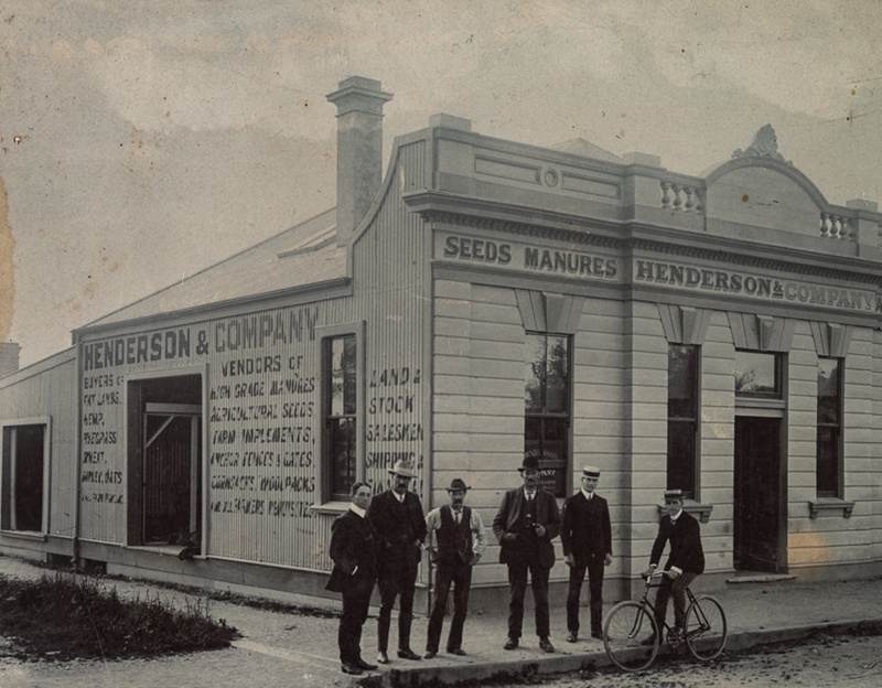 Photograph, Henderson and Company store front; Unknown photographer ...