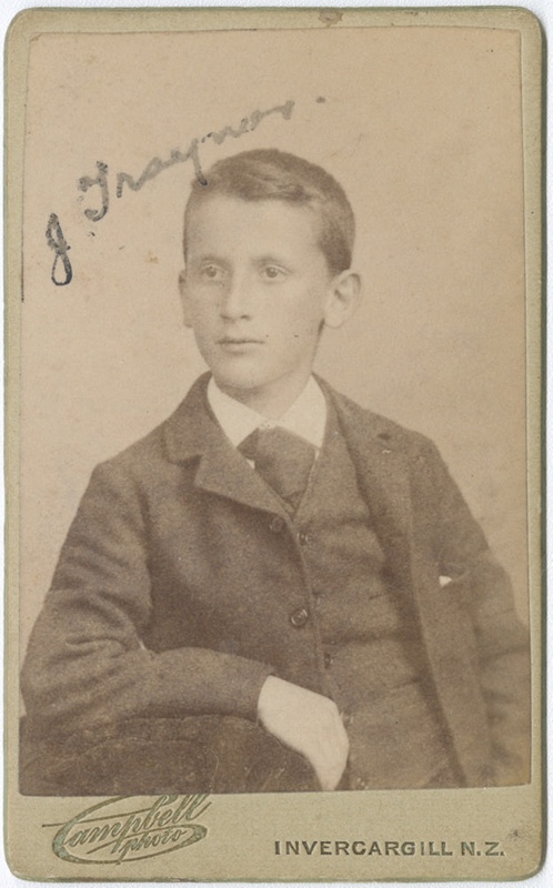 Photograph, James Vincent Traynor ; Campbell Photo, Invercargill. N,Z ...
