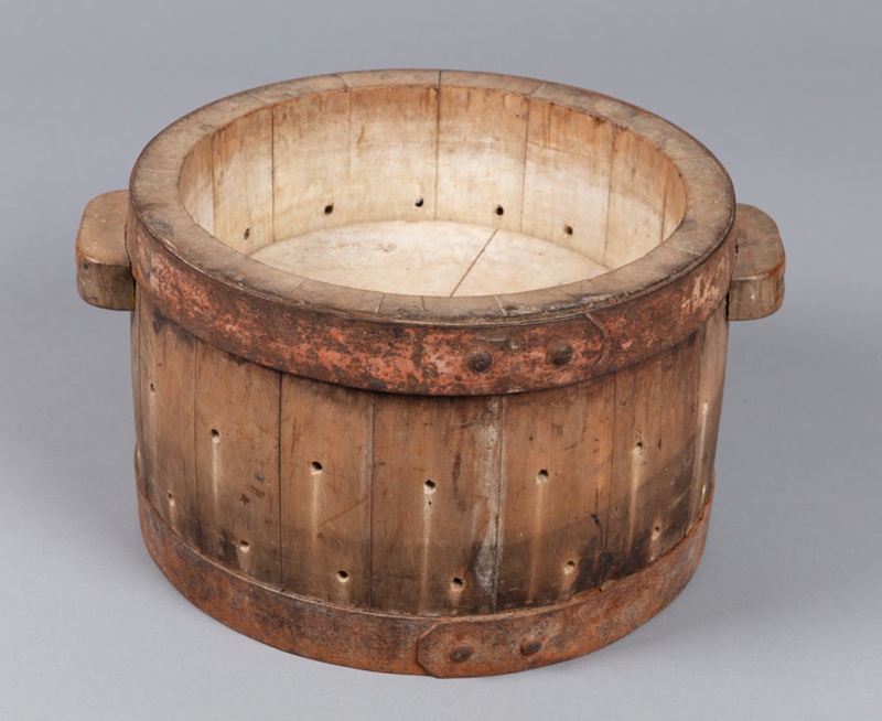 Cheese Hoop, Large Wooden; Unknown manufacturer; 1900-1910; WY.0000.792 ...