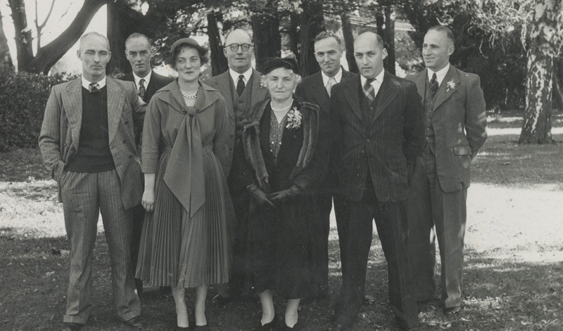 Photograph, McKay Family Wyndham; Warren Studios; 1950-1955; WY.1994.10 ...