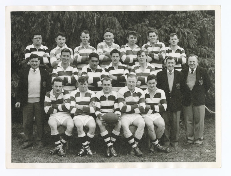 Photograph, Edendale Rugby Football Club Senior Team; Del-Mar Studios ...