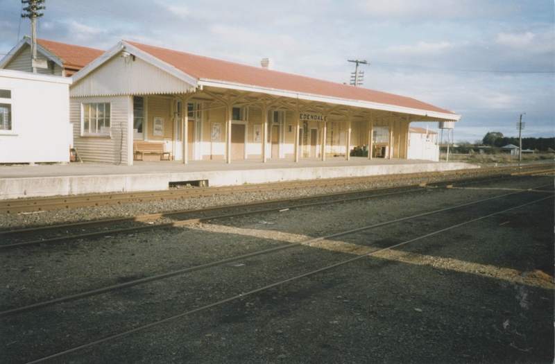 Photograph, Edendale Railway Station; Unknown photographer; 1990-2000 ...