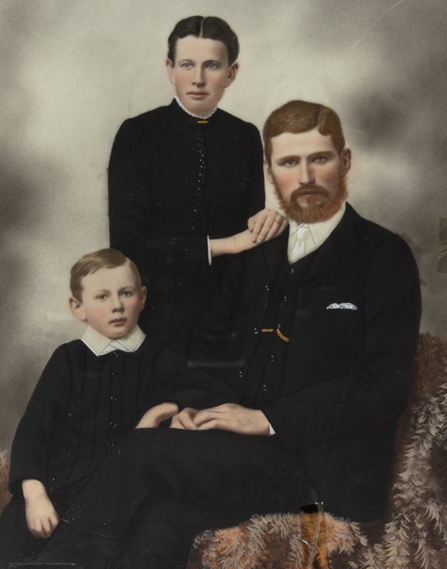 Portrait, Framed Botting Family; Unknown photographer; 1890; WY.1988.29 ...