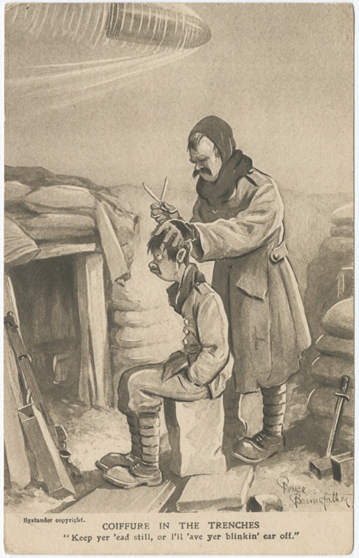 Postcard, Sent by Hector Williams WWI; Unknown photographer; 1915-1916 ...