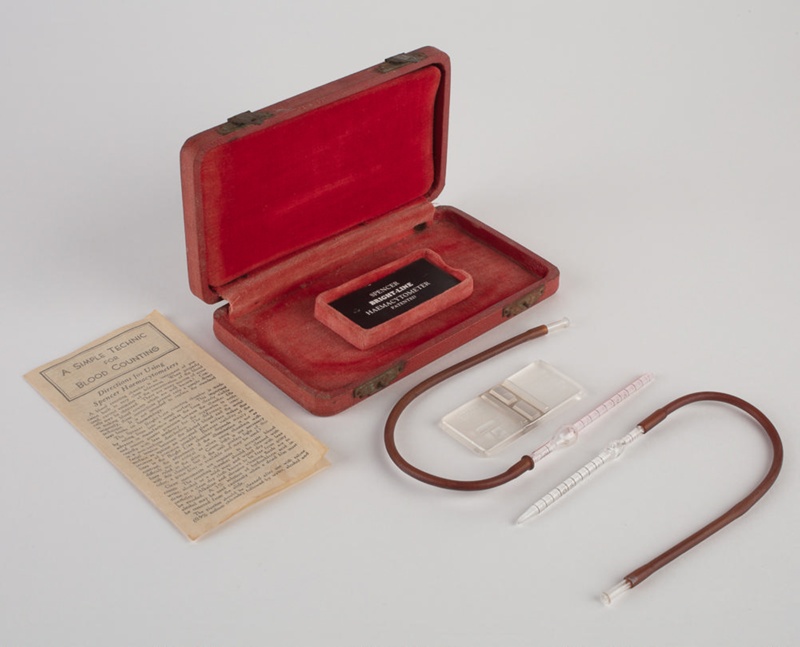 Haemacytometer, Spencer Bright-Line; Spencer Lens Company; 1930-1940 ...