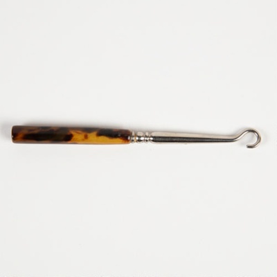 Button Hook, Tortoiseshell Handle; Unknown manufacturer; 1910-1920; WY.1988.89 | eHive