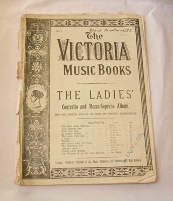 Sheet music, 'The Victoria Music Book'; Charles Sheard & Co.; XHH.774 ...