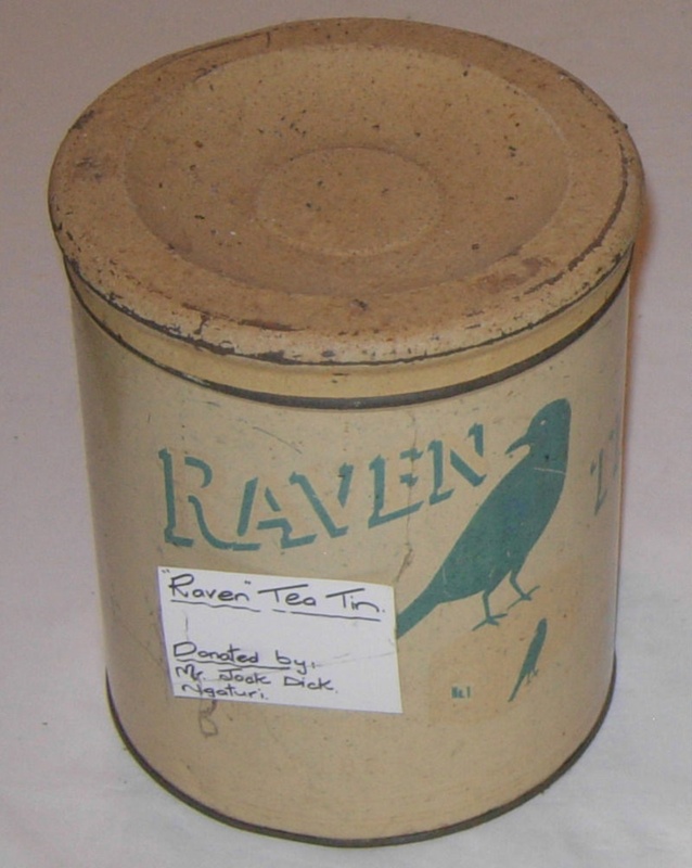 Raven Tea Tin; 1980-0939-1 | eHive