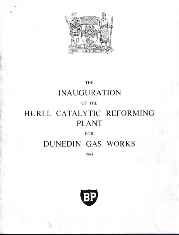 Booklet: "The Inauguration of the Hurll Catalytic Reforming Plant for ...