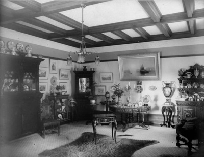 Drawing Room, Isel House c.1930; Cawthron Collection | eHive