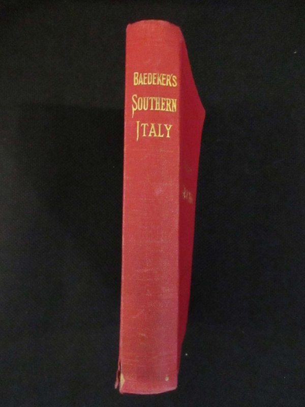 Guidebook: Southern Italy; Baedeker, Karl; 1903; 2100 | eHive