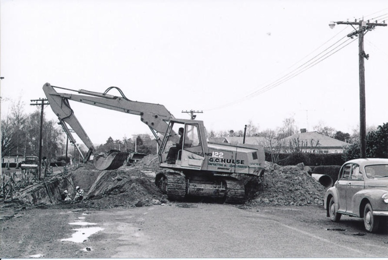 Excavator, Clare Street, Cambridge, 1970; Buckingham, Reg; 1970; 2917 ...