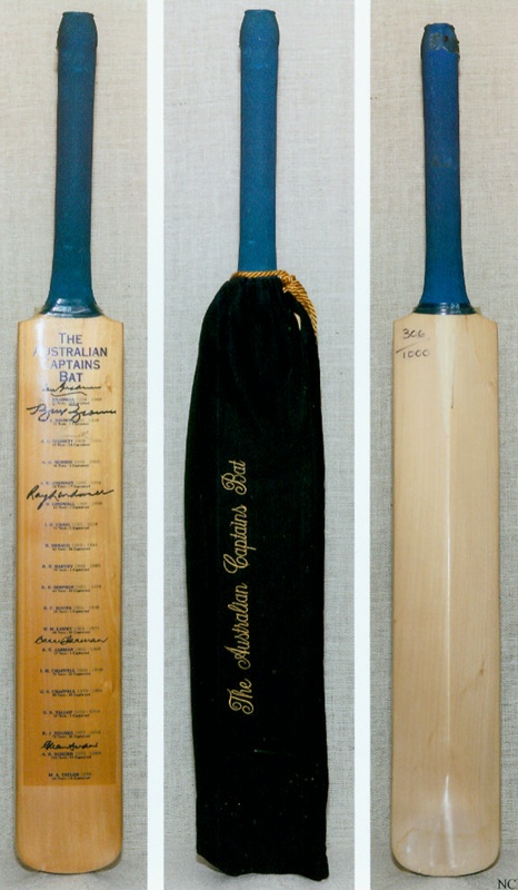 Cricket Bat: Limited Edition, Australian Captains bat, #306 of 1000 ...